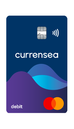 Currensea: The UK's best-rated travel debit card