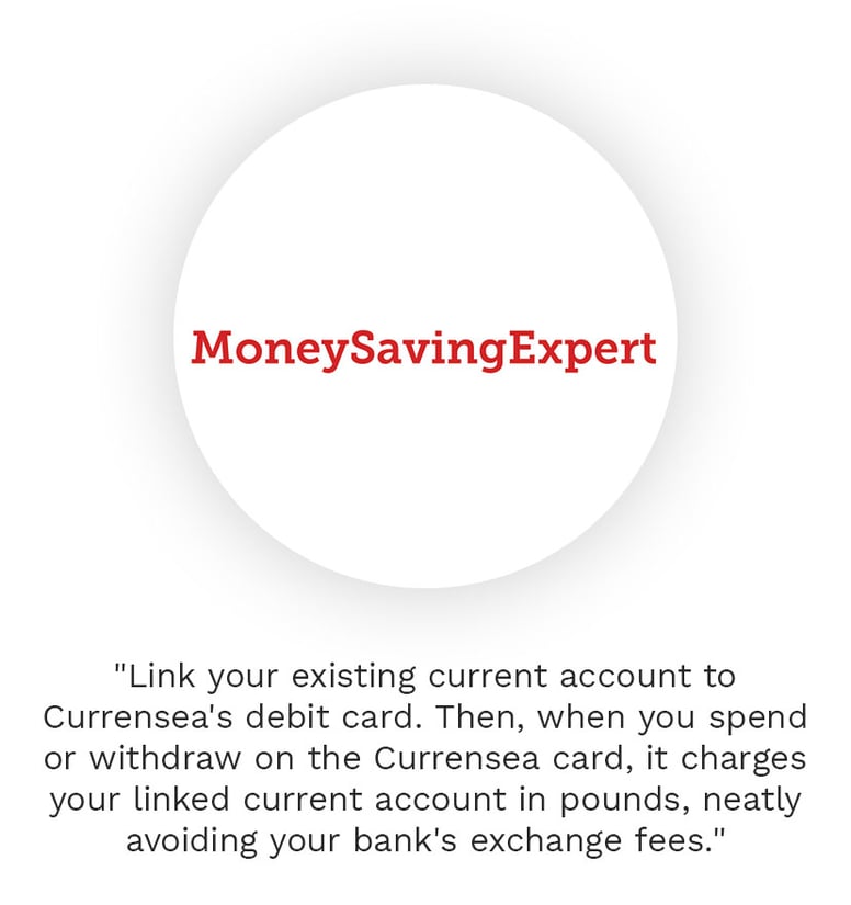 The UK's first direct debit travel card | Currensea