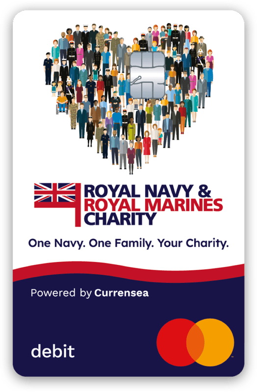 The Royal Navy and Royal Marines Charity debit card | Currensea