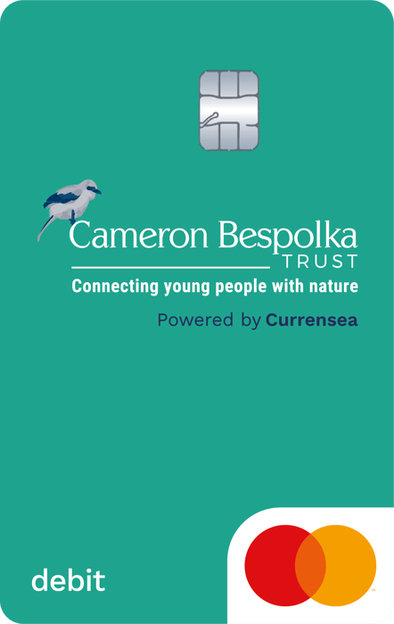 Cameron Bespolka Trust charity debit card | Currensea